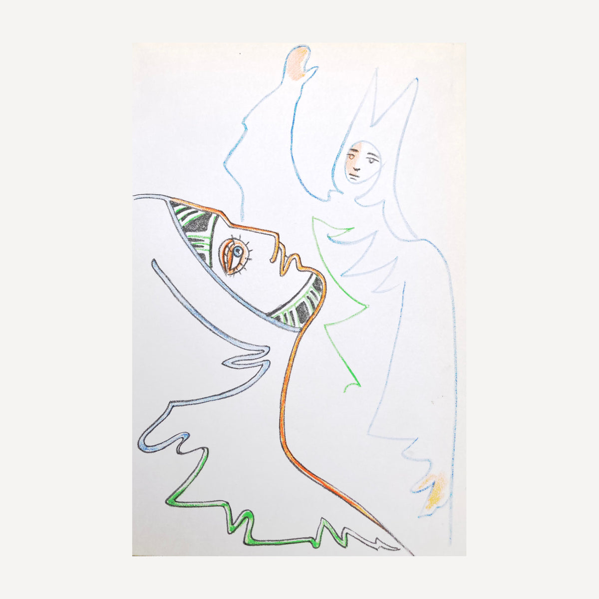 COCTEAU JEAN, Renaud et Armide II, 1957 – Galleria Elena Salamon - Arte ...